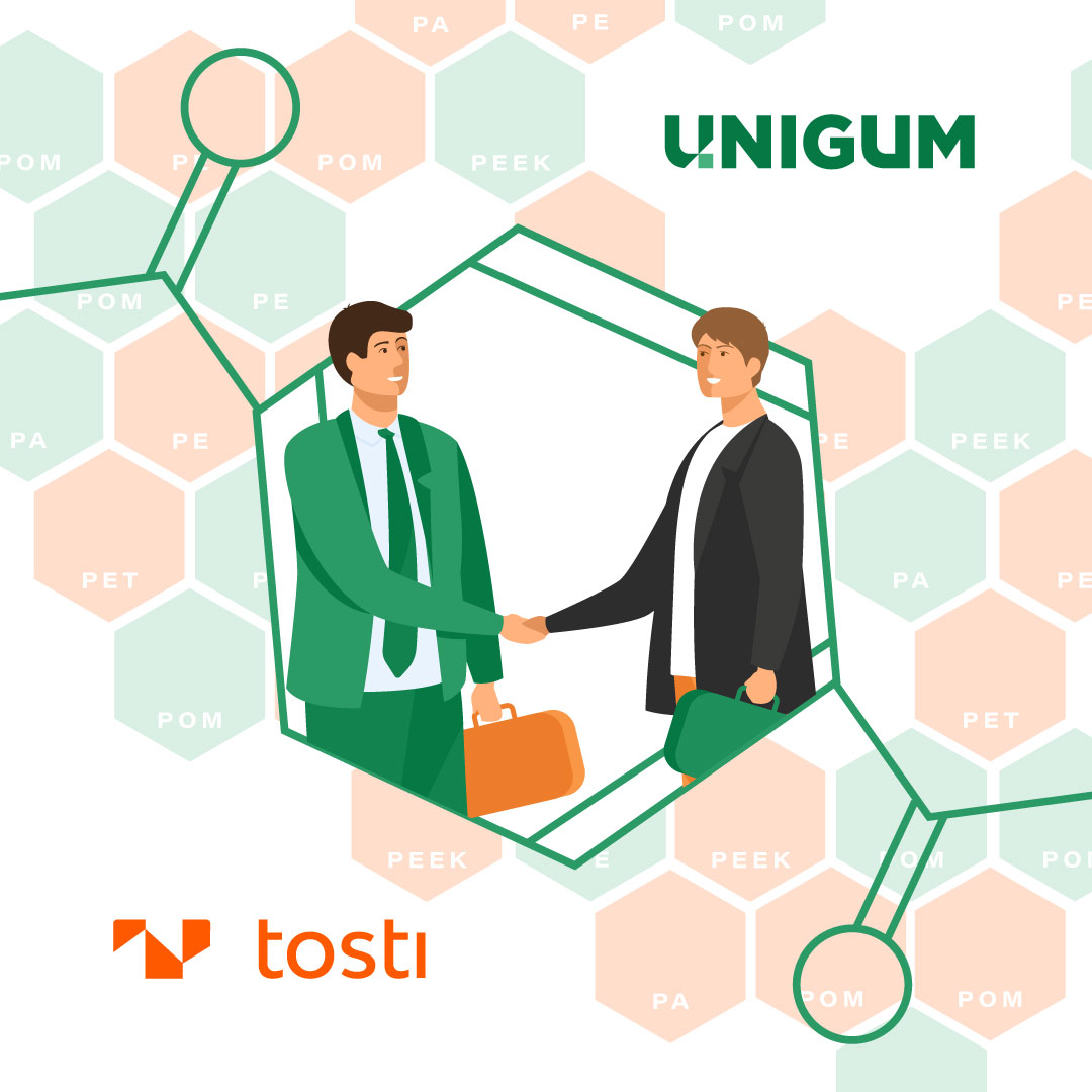 Nuova partnership per le materie plastiche -Unigum